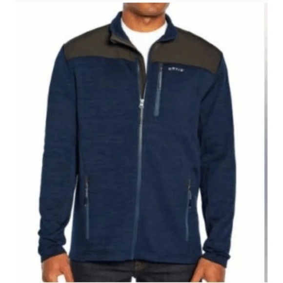Orvis | Jackets & Coats | Orvis Bonded Mesh Long Sleeve Fullzip Navy ...
